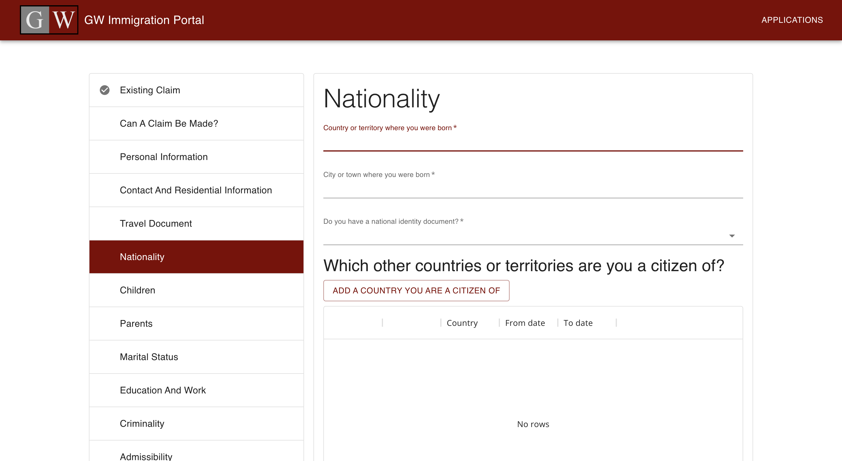 Grand West Immigration Portal - Tavan Systems